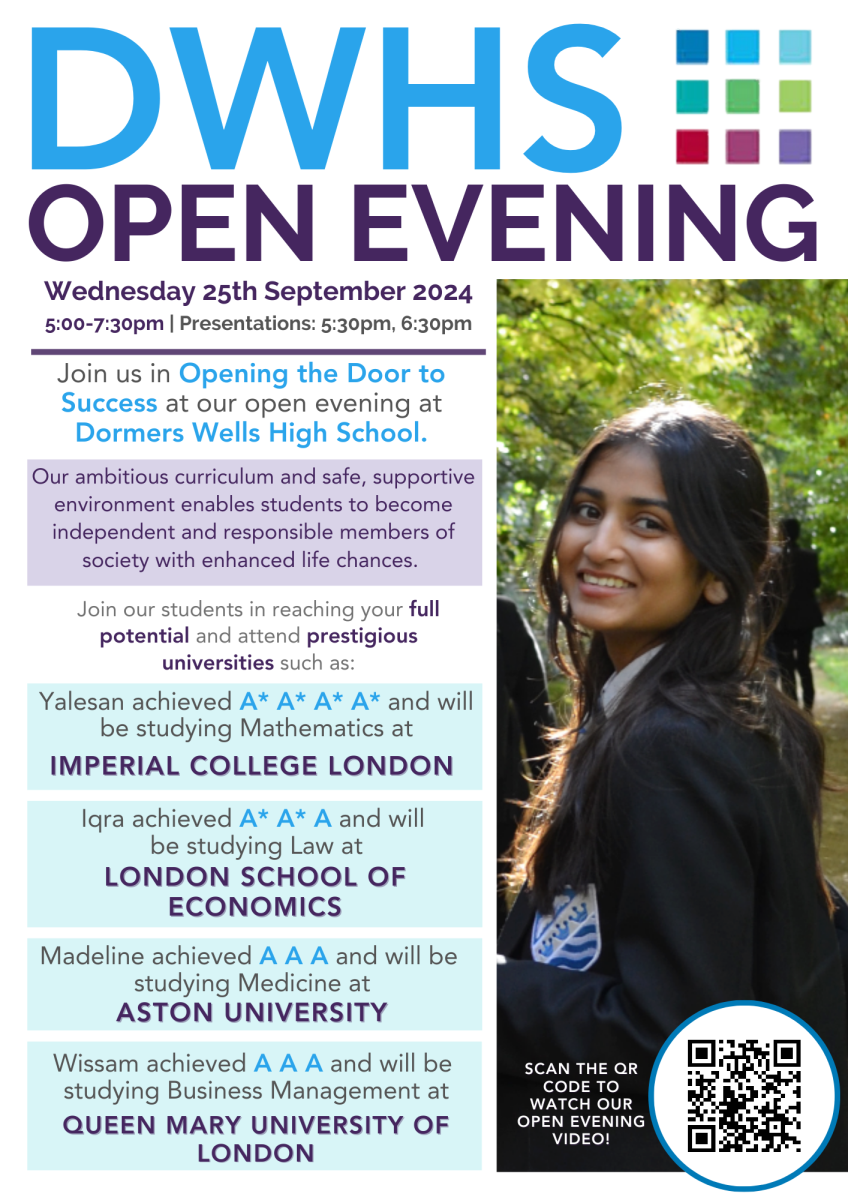 Open Evening | Dormers Wells High School